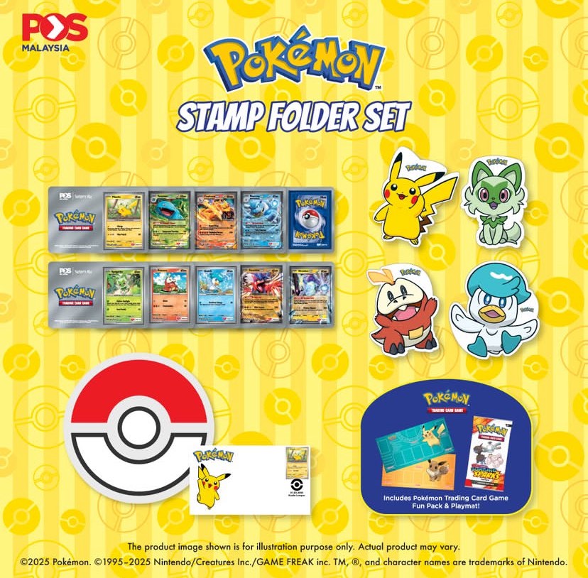 Setem Pokemon Pos Malaysia, Hobbies & Toys, Collectibles & Memorabilia ...