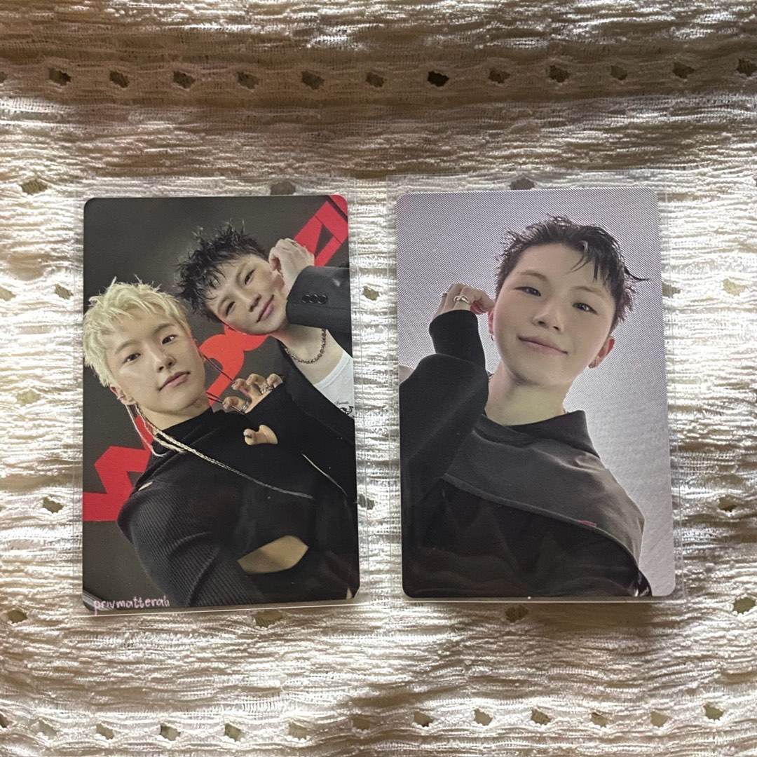 seventeen svt hoshi woozi beam pc set, Hobbies & Toys, Memorabilia ...