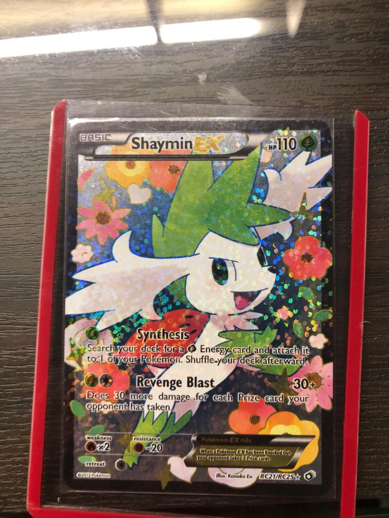 Shaymin Ex rc radiant collection nm have 2, Hobbies & Toys, Toys ...