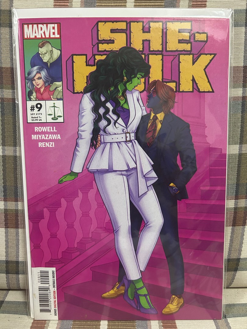 She-Hulk #9, Hobbies & Toys, Books & Magazines, Comics & Manga on Carousell