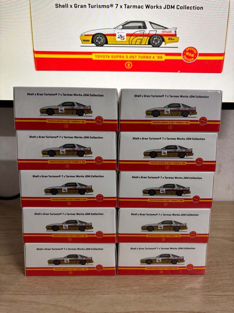 Shell X Gran Turismo 7 x Tarmac Works JDM Collection, Hobbies & Toys ...