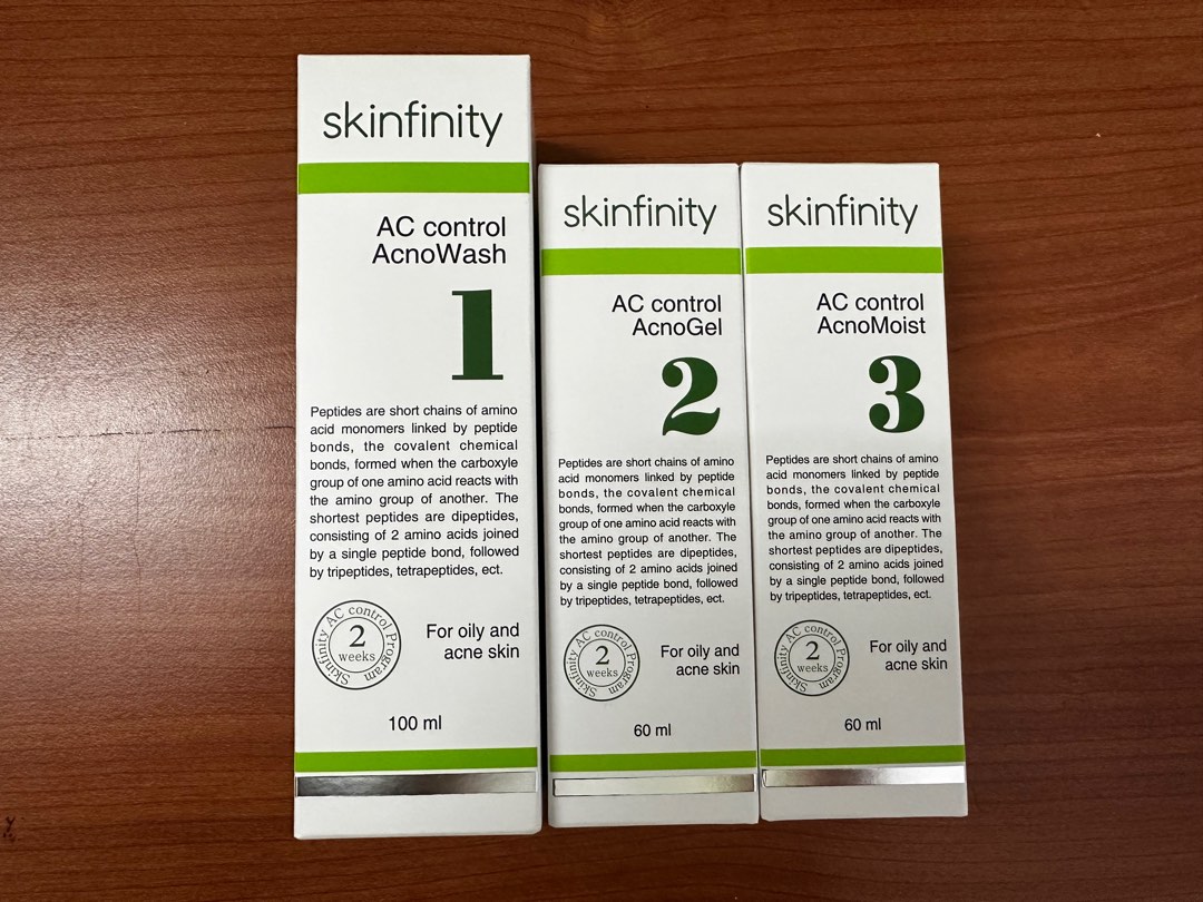 Skinfinity Acne control AC control set, Beauty & Personal Care, Face ...