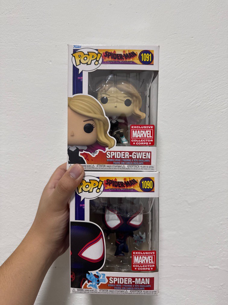 Spider-Gwen & Miles Morales MCC bundle, Hobbies & Toys, Toys & Games on ...