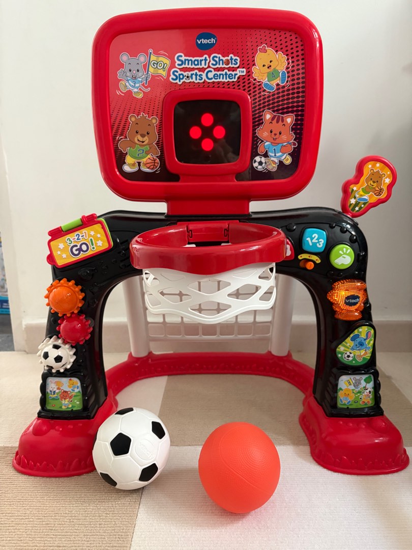 Sports VTECH Soccer Basketball, Babies & Kids, Infant Playtime on Carousell