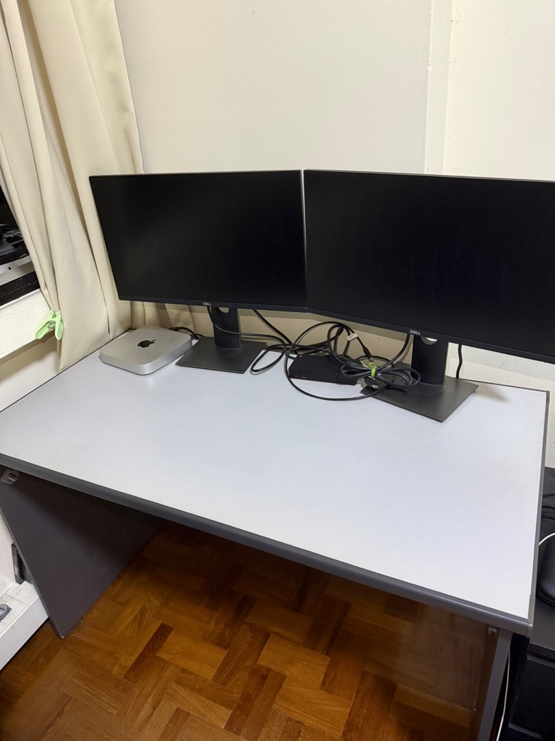 Study table (monitors and mini pc not included), Furniture & Home ...