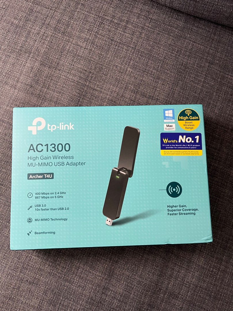 TP link Wireless USB adapter (AC1300), Computers & Tech, Parts ...