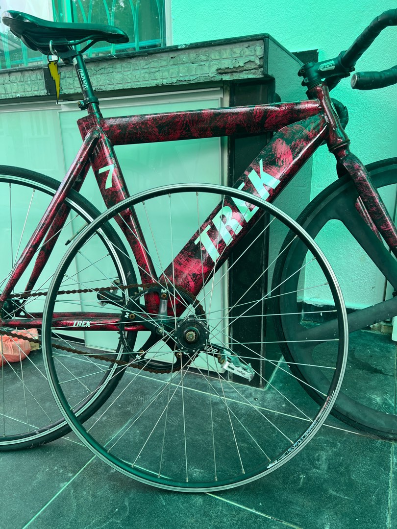 TREK Custom Fixie, Sports Equipment, Bicycles & Parts, Bicycles on ...