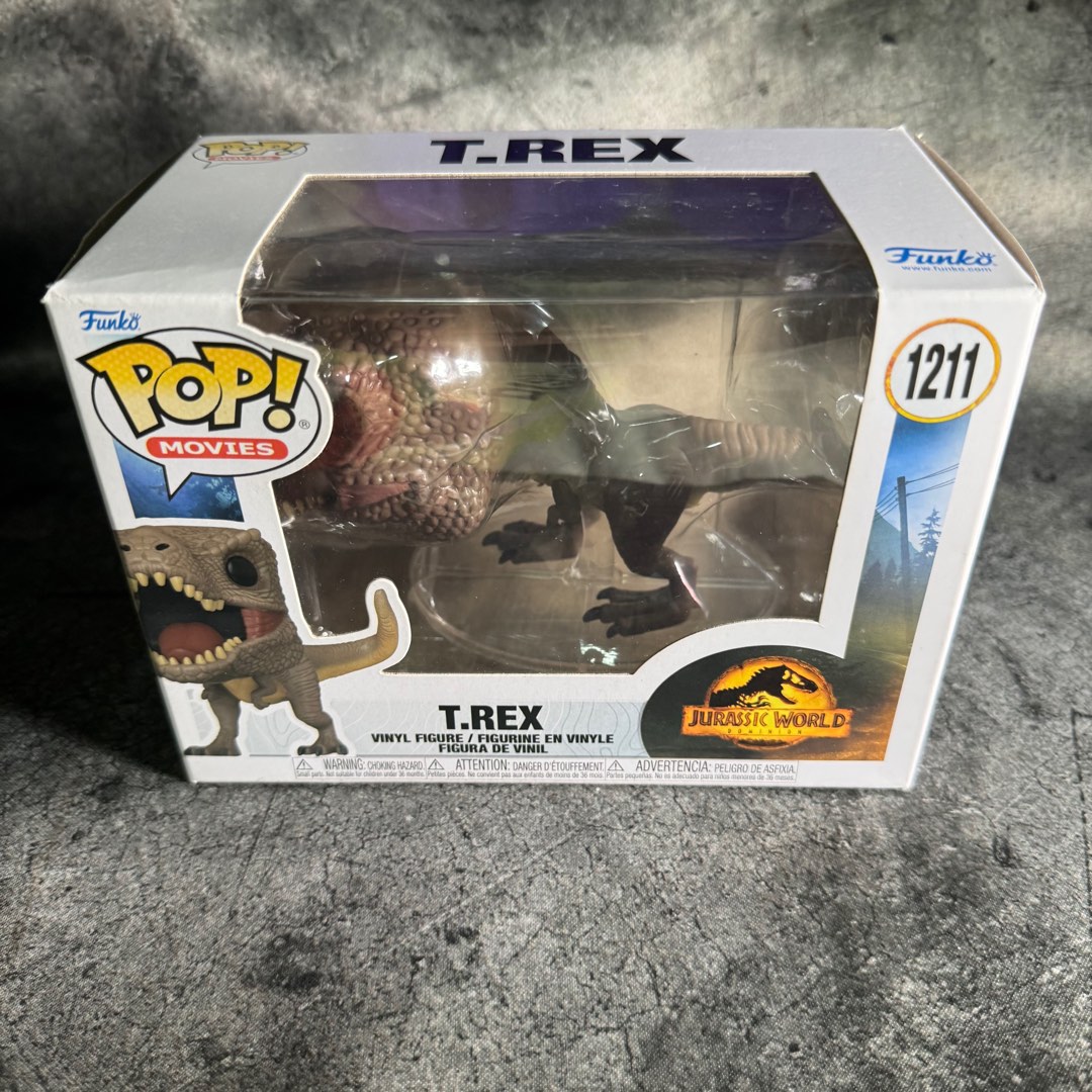 T.REX - Jurassic World - Funko Pop, Hobbies & Toys, Toys & Games on ...