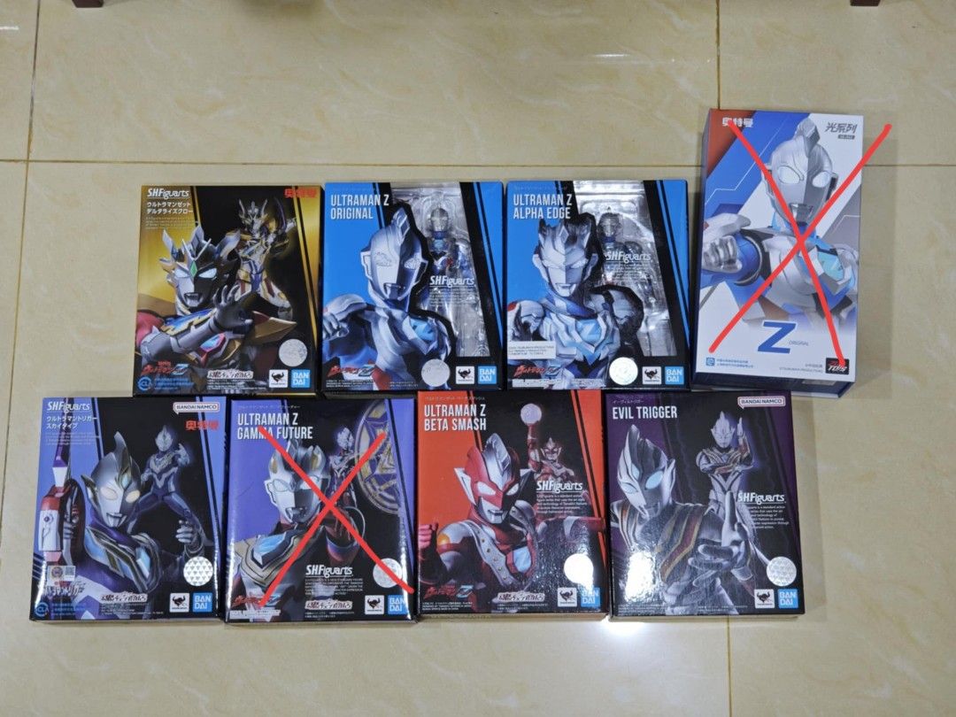 Ultraman Z/ Trigger SHF, Hobbies & Toys, Toys & Games on Carousell
