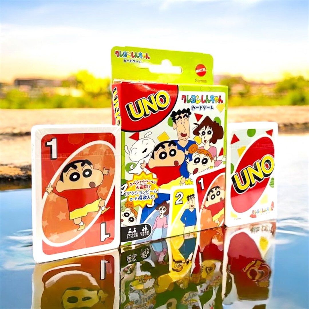 UNO cards - Crayon Shin-Chan Theme Japanese version, Hobbies & Toys ...