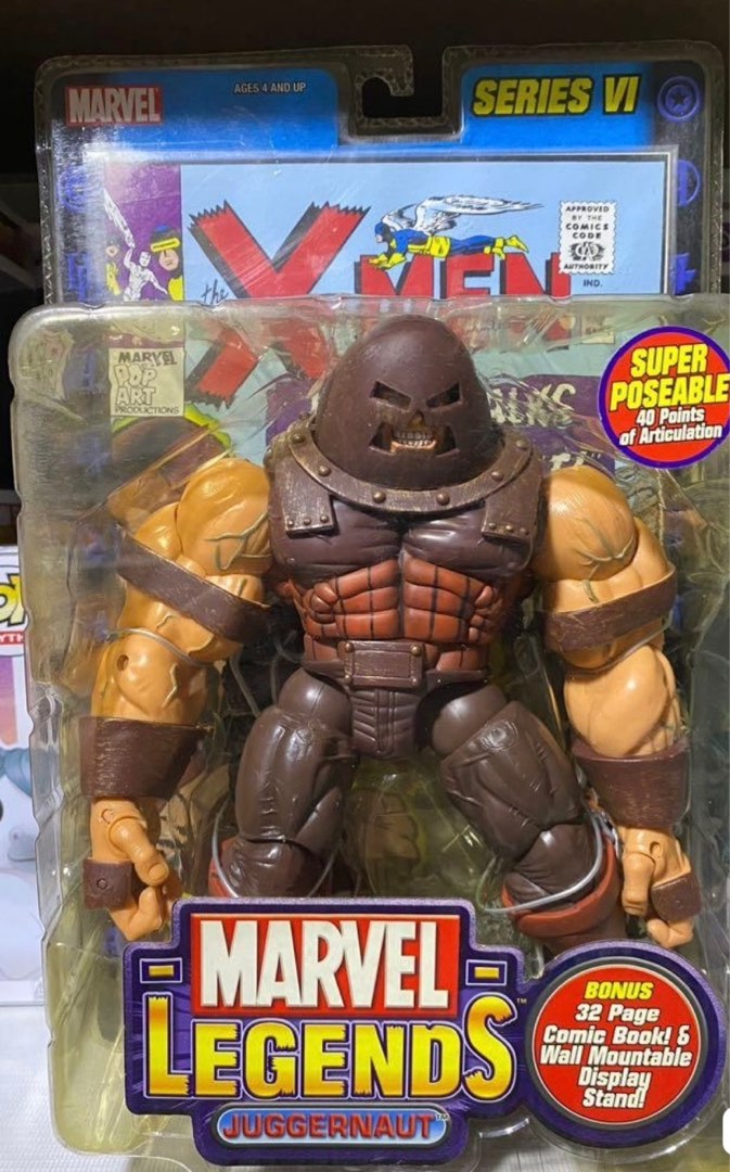 Vintage 2000s juggernaut marvel legend toybiz, Hobbies & Toys, Toys ...