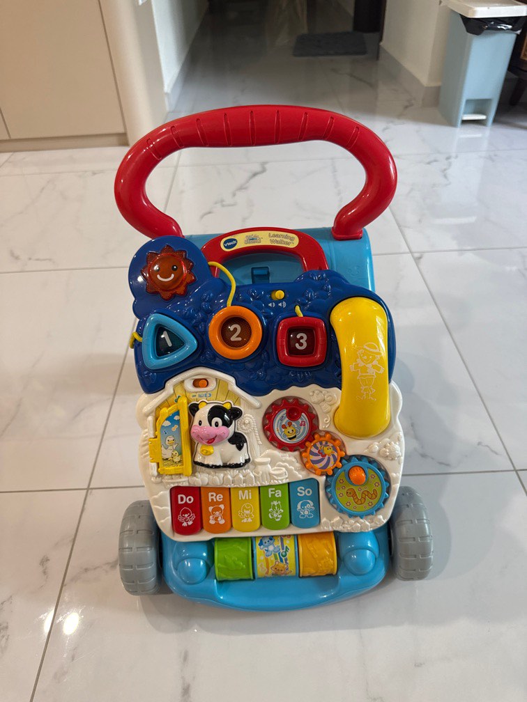 Vtech Learning Walker, Babies & Kids, Infant Playtime on Carousell