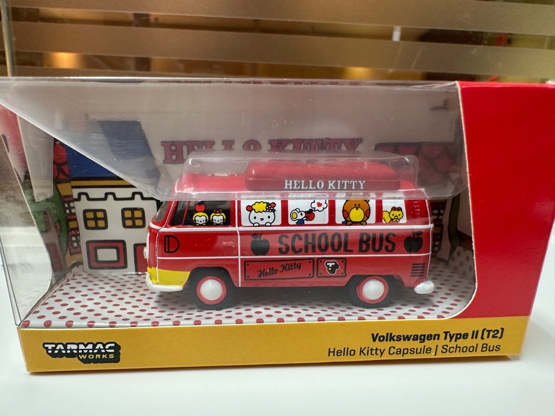 VW 1/64 Hello Kitty Van, Hobbies & Toys, Toys & Games on Carousell