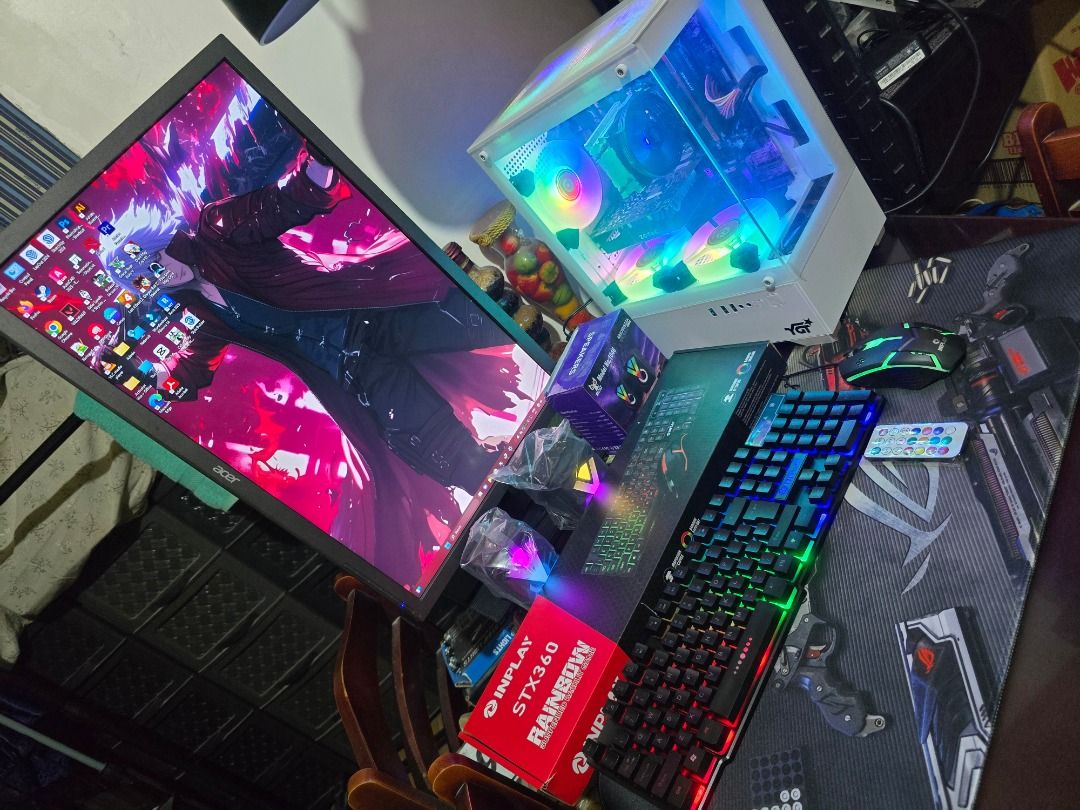 White Build Gaming System PC Desktop Package • Core i5 • Nvidia GTX ...