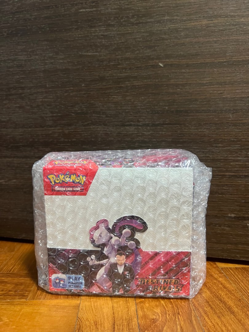 WTS Destined Rivals Booster Box (Unshrinked) Team Rocket Not Prismatic ...