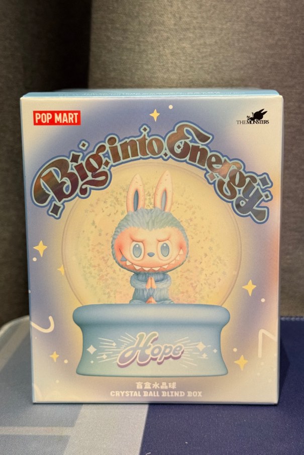 [WTS] Labubu Big into Energy Crystal Ball, Hobbies & Toys, Toys & Games ...