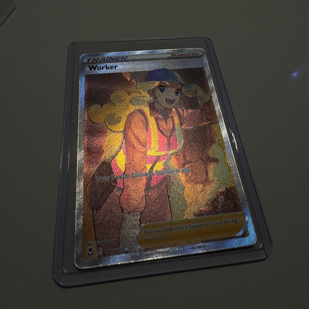 WTT/WTS [Sliver Tempest] Pokemon TCG Trainer Worker Full Art FA ...