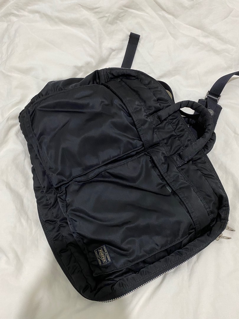 WTS Tas Porter Yoshida 3 Way Hitam, Fesyen Pria, Tas & Dompet , Ransel ...
