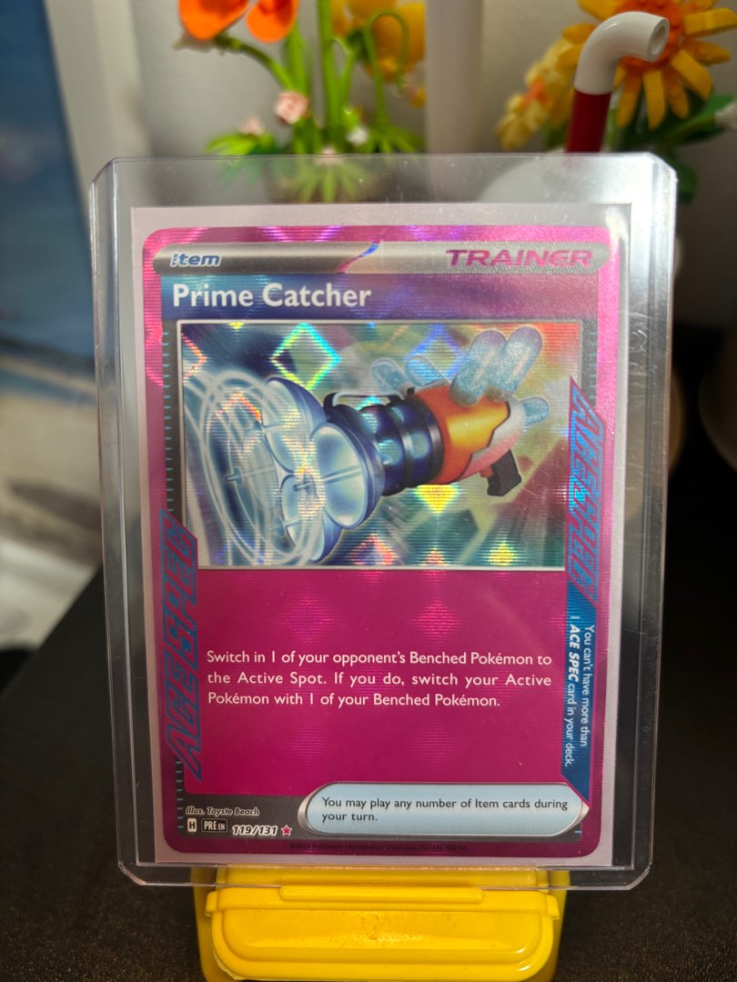 2024 EN Prime Catcher - Trainer Card Prismatic Evolutions, Hobbies ...