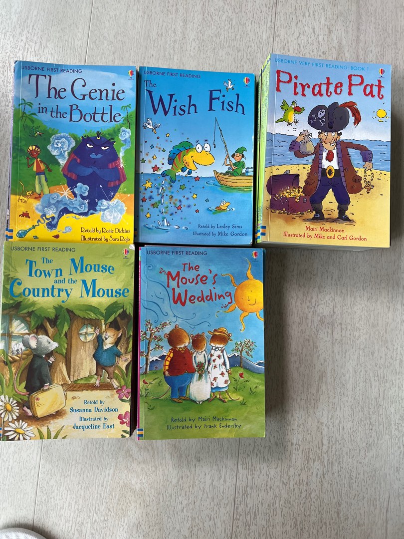 80 books-USBORNE very first reading level one to four, Hobbies & Toys ...