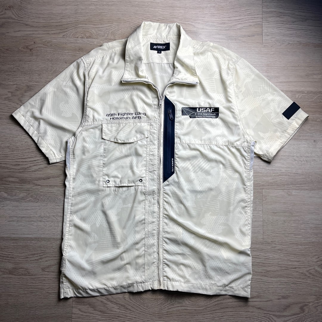 Avirex USAF Black Project Techware, Men's Fashion, Coats, Jackets and ...