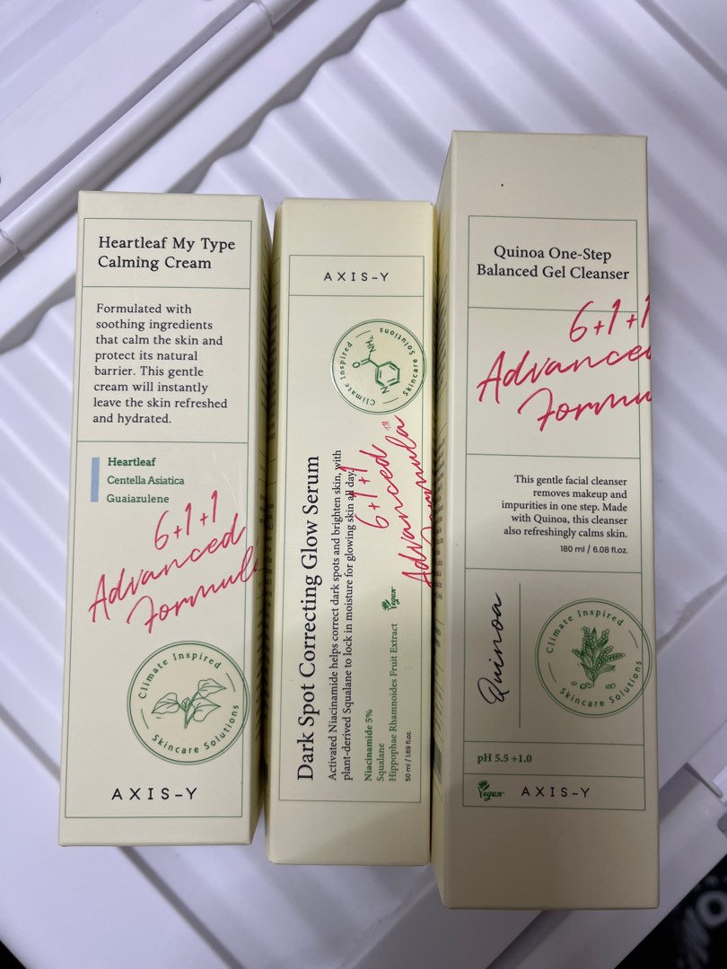 AXIS-Y DARK SPOT SERUM / CLEANSER / HEARTLEAF, Beauty & Personal Care ...
