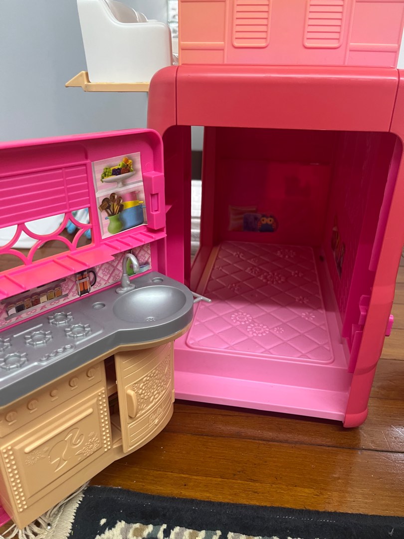 Barbie Campervan Playset Pink Toy, Hobbies & Toys, Toys & Games on ...