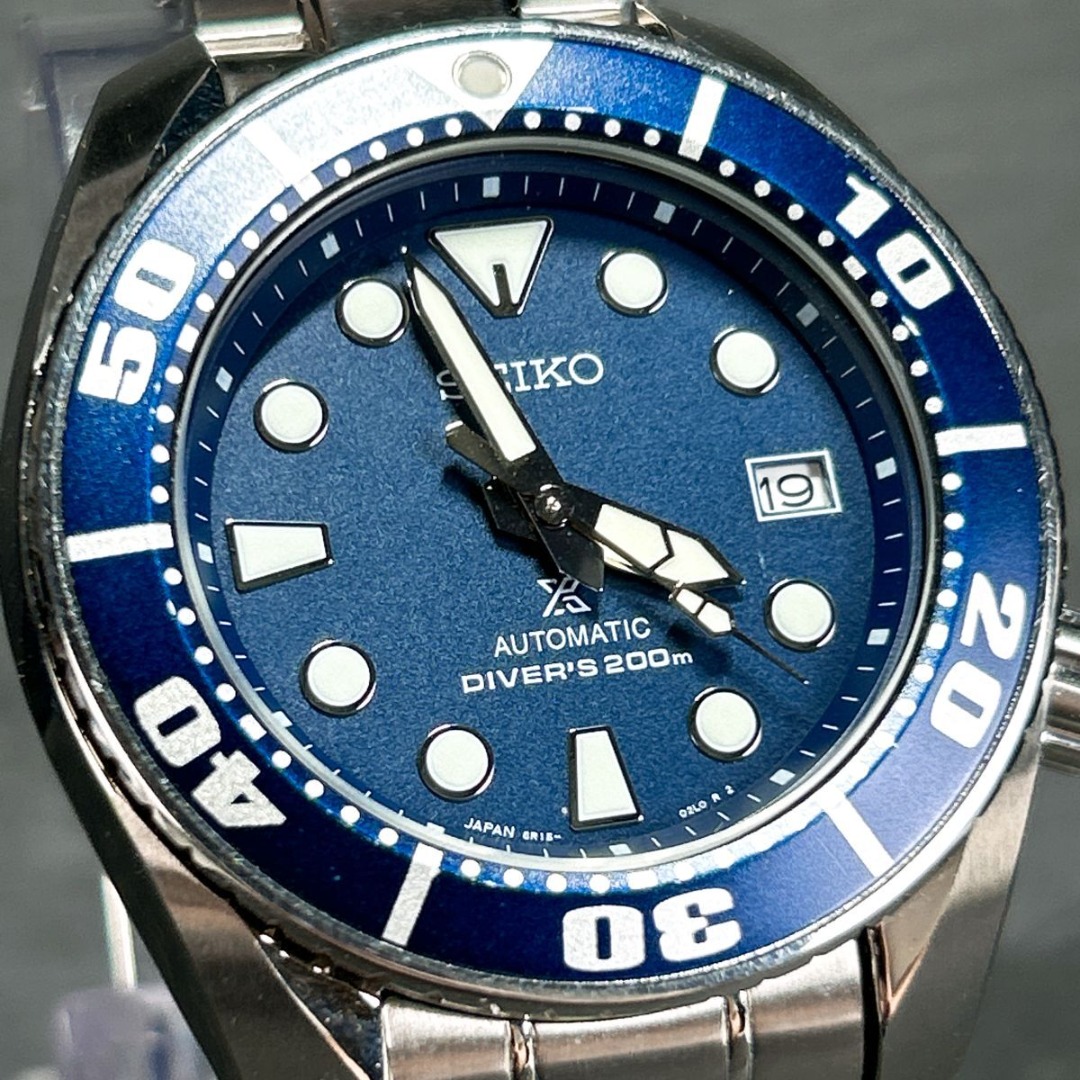 Beautiful Limited Edition SEIKO PROSPEX SUMO Diver Scuba Mechanical ...