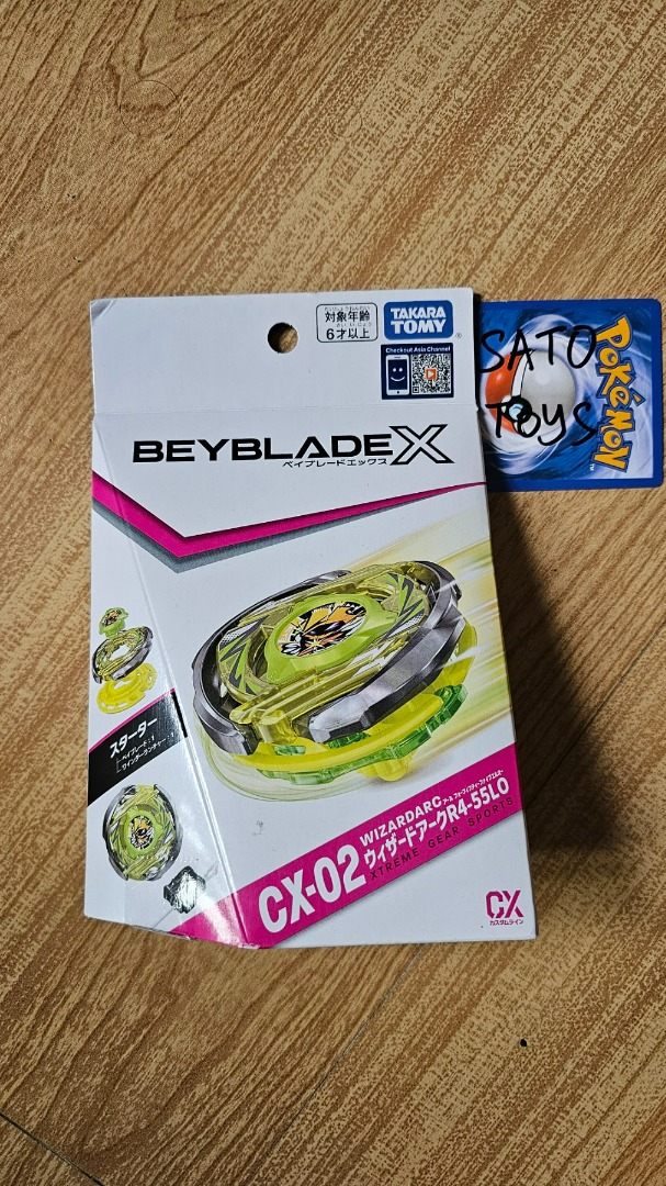 Beyblade X - CX-02 WizardArc R4-55LO (BANKEE BELOW SRP), Hobbies & Toys ...