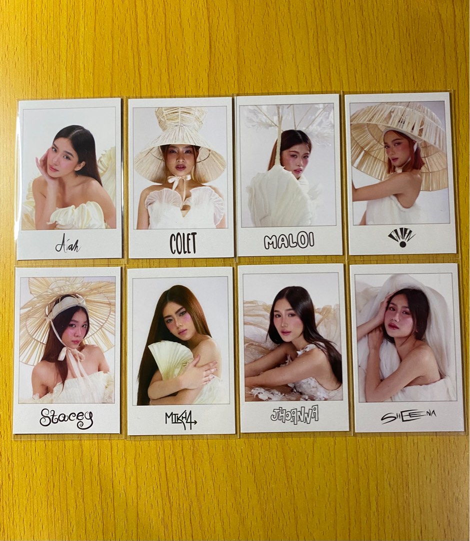 Biniverse World Tour Photocard Set| Bini Aiah Mikha Colet Maloi Jhoanna ...