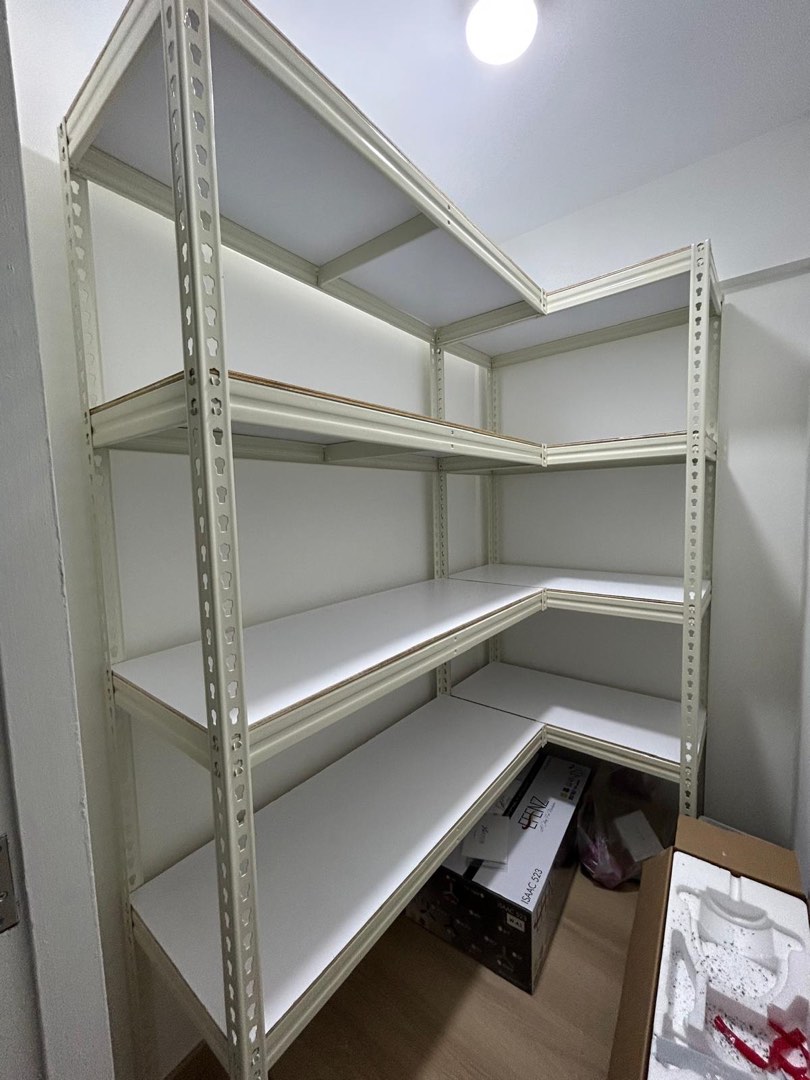 Boltless Storage Rack, Storeroom rack, Single unit rack, L shape rack ...