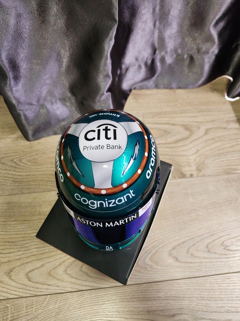 Fernando Alonso 2023 Silverstone Mini Helmet 1/2, Hobbies & Toys ...