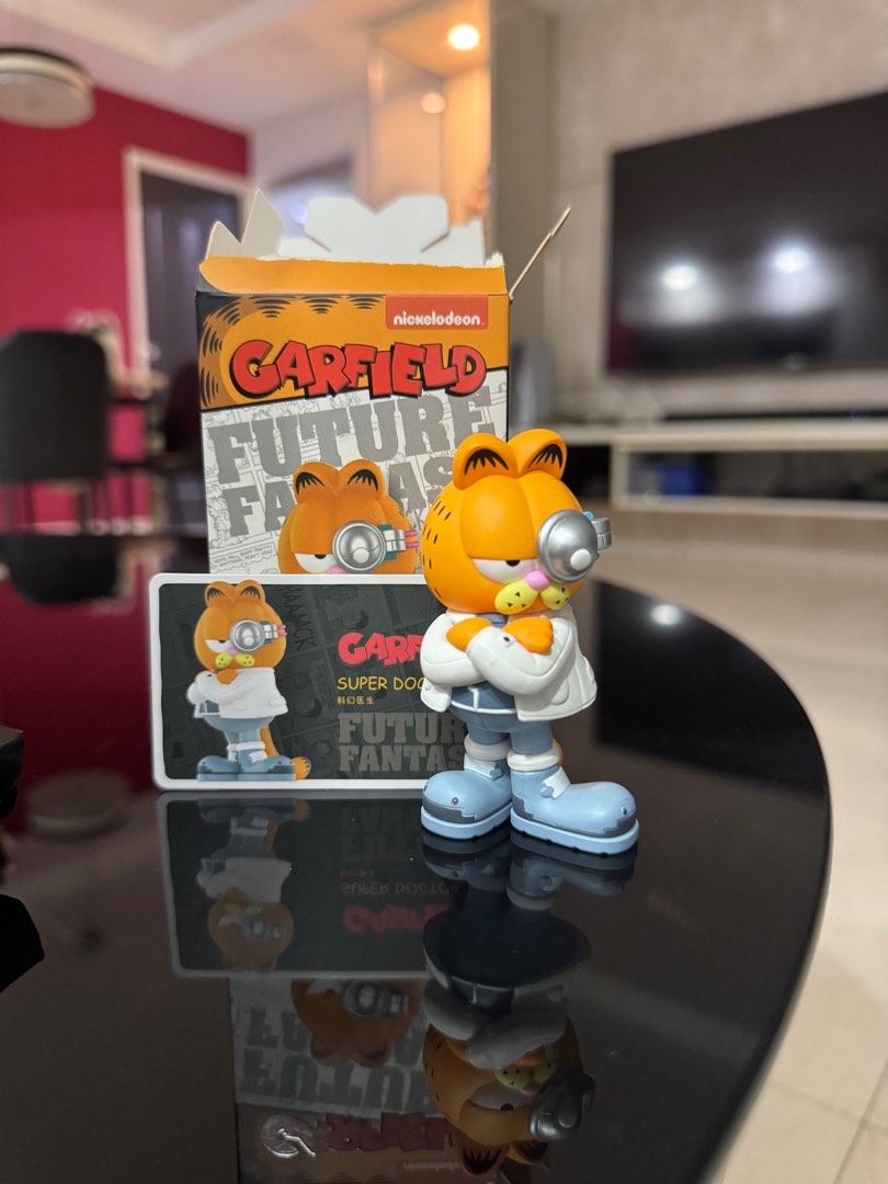 Garfield Popmart (Super Doctor), Hobbies & Toys, Toys & Games on Carousell