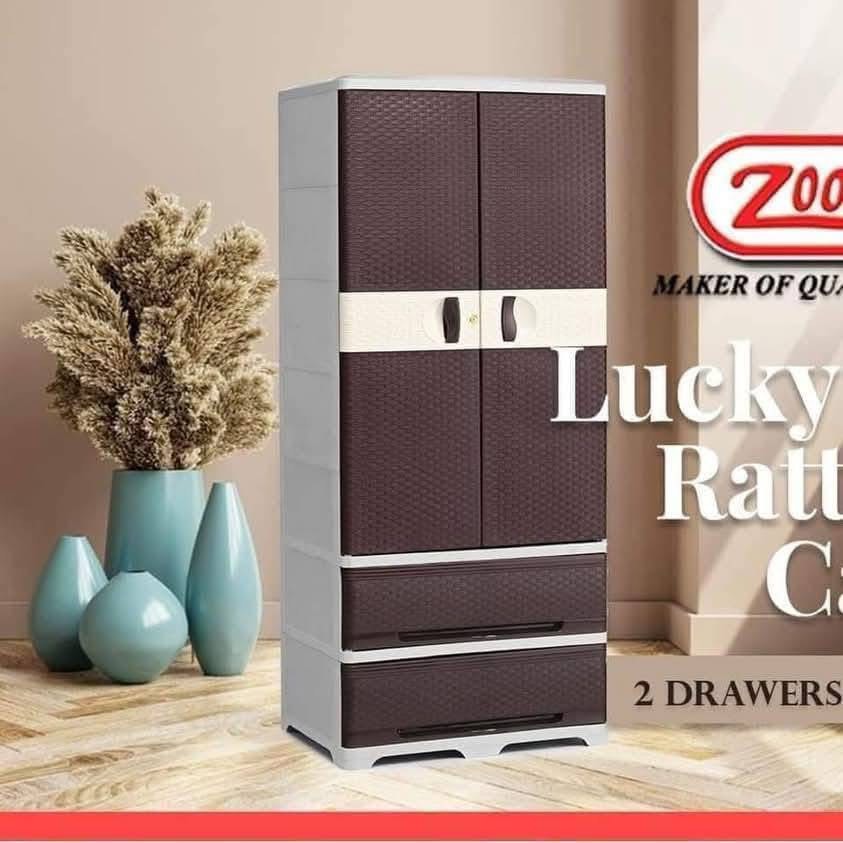 Gsb Zooey lucky rattan cabinet, Furniture & Home Living, Furniture ...