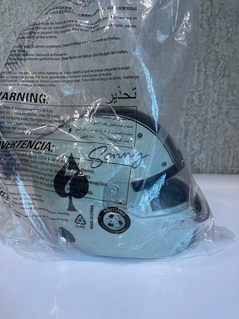 GSC EXCLUSIVE F1 "SONNY" HELMET POPCORN BUCKET f1 helmet gsc, Hobbies ...