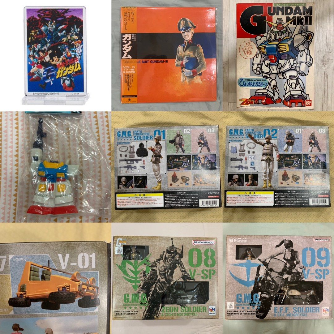 Gundam Robot Spirit V Zeon Gouf Zaku Amuro Ma Kube Garma Four Murasame ...