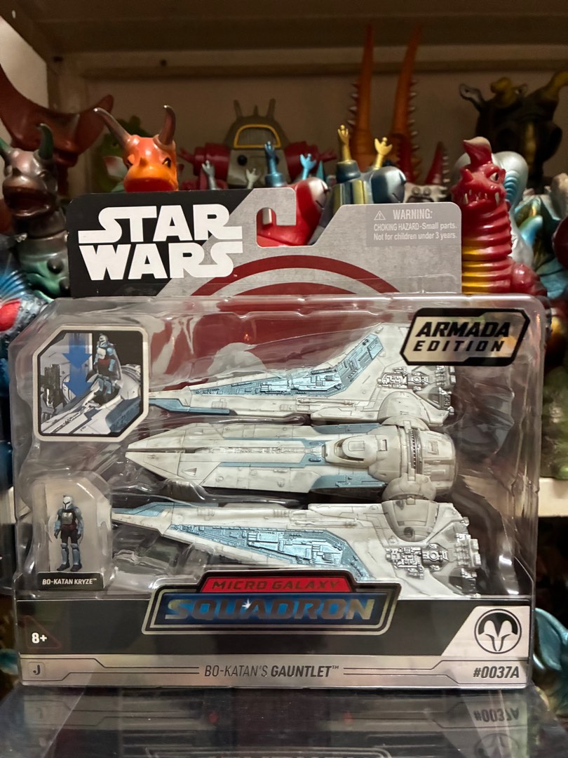 Jazwares Star Wars Micro Galaxy Bo Katans Gaultlet/Fang, Hobbies & Toys ...