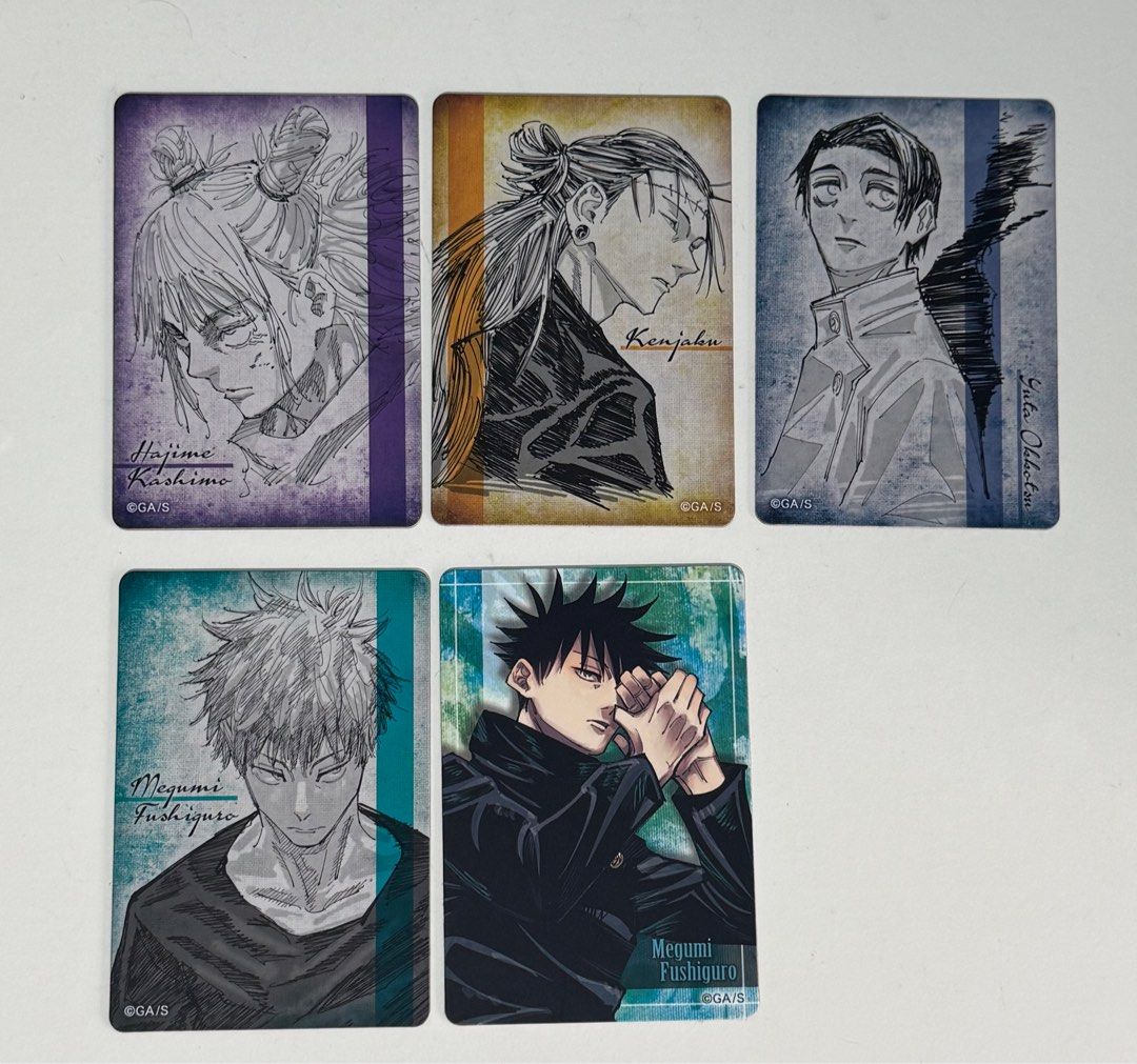 wts / lfb Jujutsu kaisen JJK magnets megumi yuta kenjaku hajime ...
