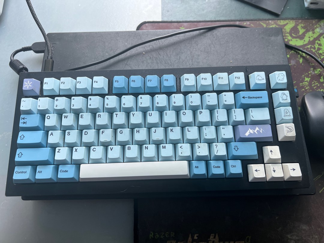 Keychron Q1 modded, Computers & Tech, Parts & Accessories, Computer ...