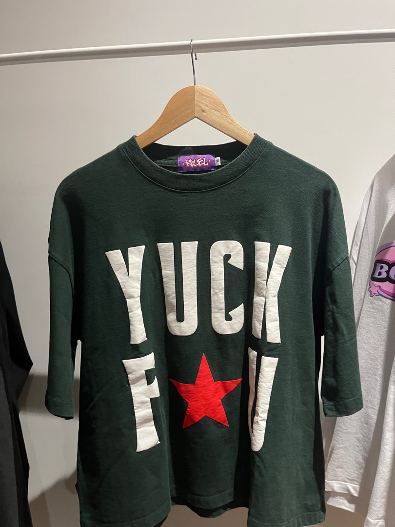 KRUEL YUCK FOU BOXY TRR, Men's Fashion, Tops & Sets, Tshirts & Polo ...