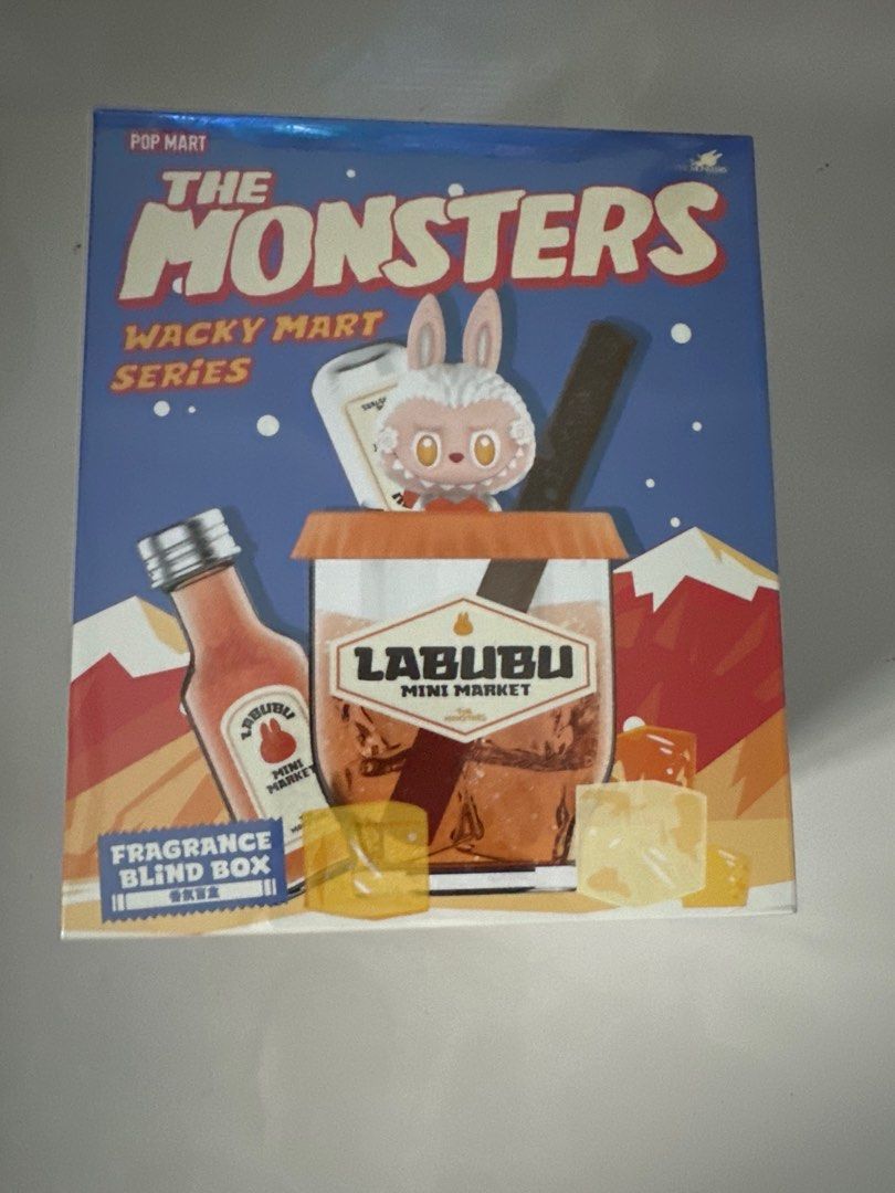 Labubu Fragrance Blind Box (The Monsters - Wacky Mart Series), Hobbies ...
