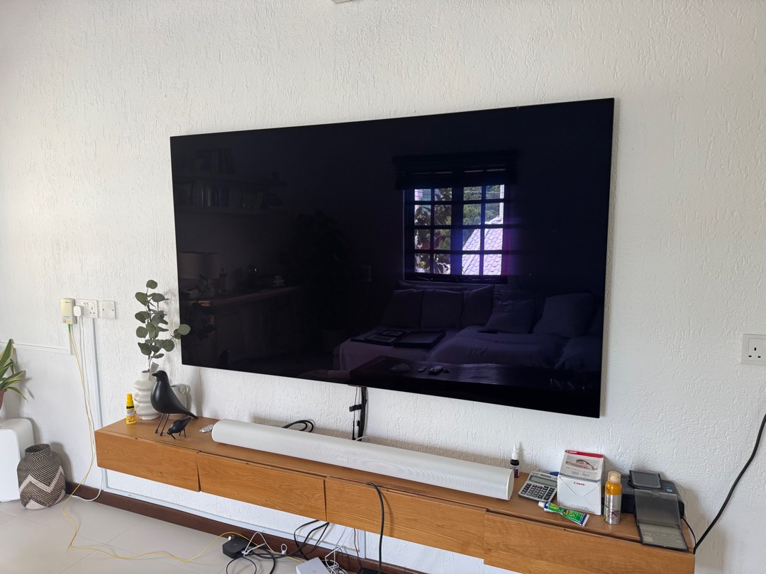 Large Smart TV with Soundbar, TV & Home Appliances, TV & Entertainment ...