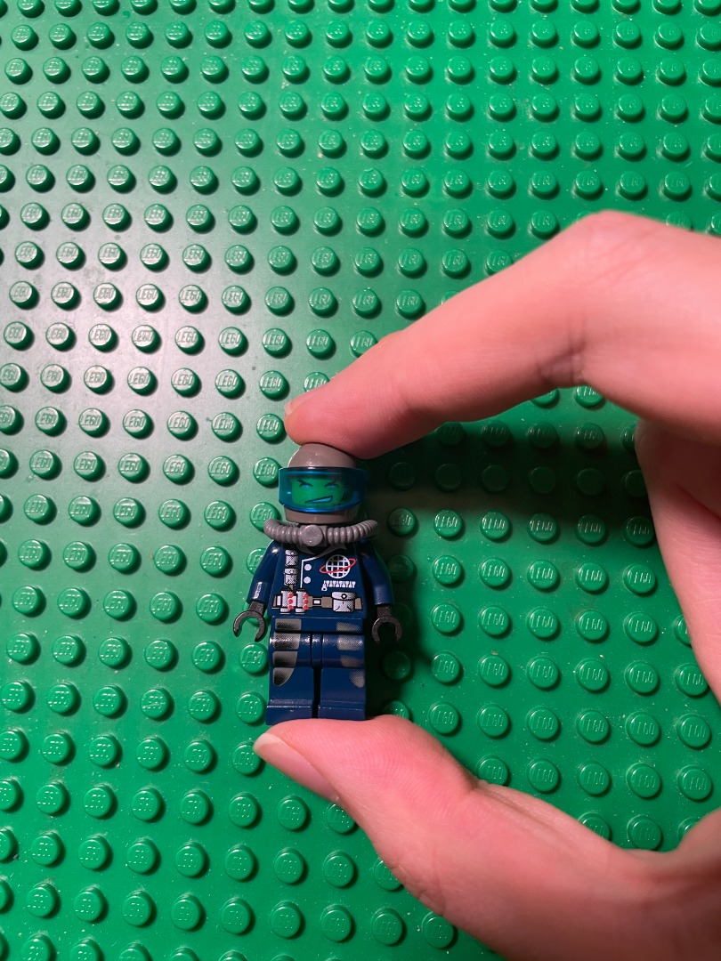 Lego Dash - Mission Deep Sea, Trans-Dark Blue Visor Set 4789 Minifigure ...