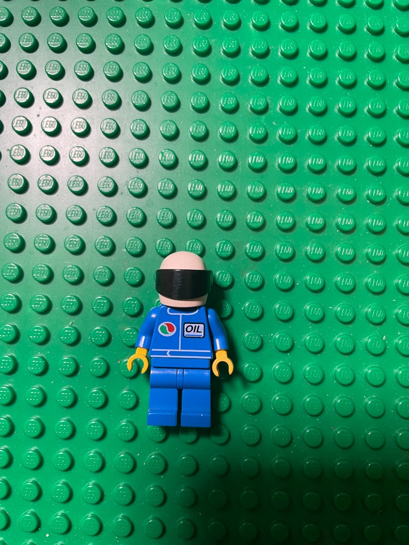 Lego Octan - Blue Oil, Blue Legs, White Helmet, Black Visor Set 1760 ...