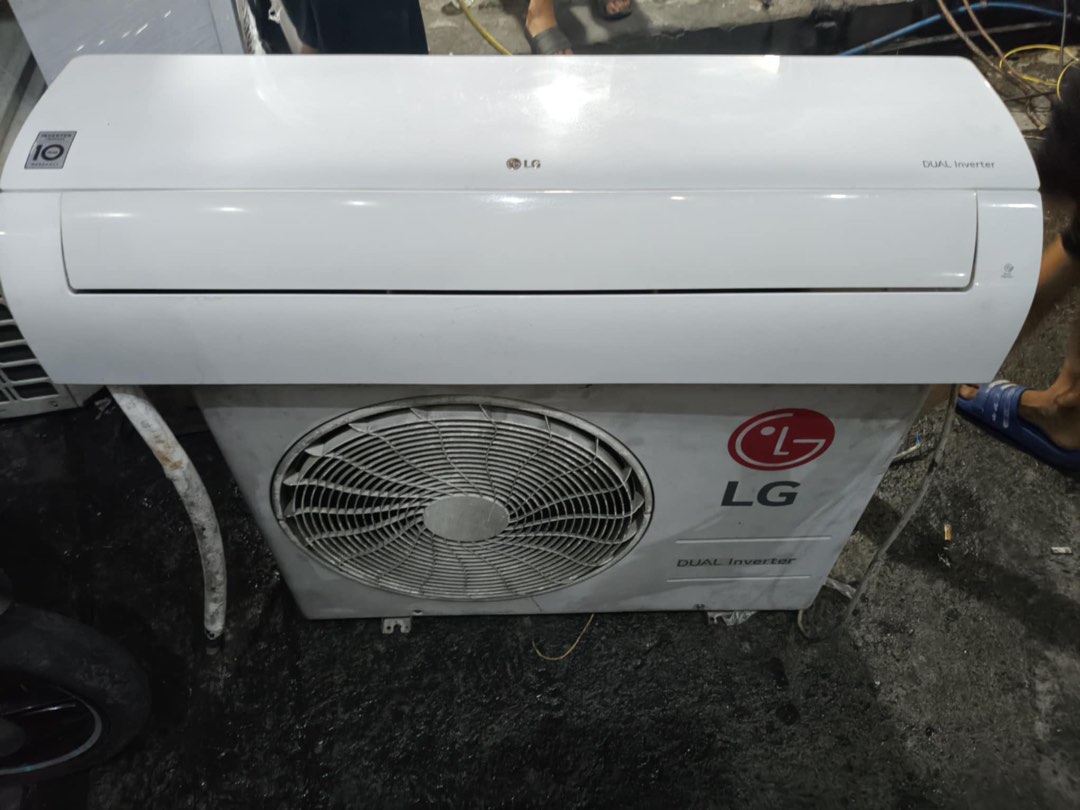 LG 2.5HP DUAL Inverter Split type Aircon, TV & Home Appliances, Air ...