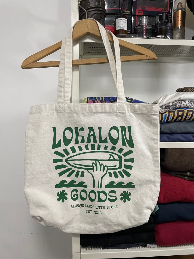 Lokalon Tote Bag (Local Brand from Bicol), Women's Fashion, Bags ...
