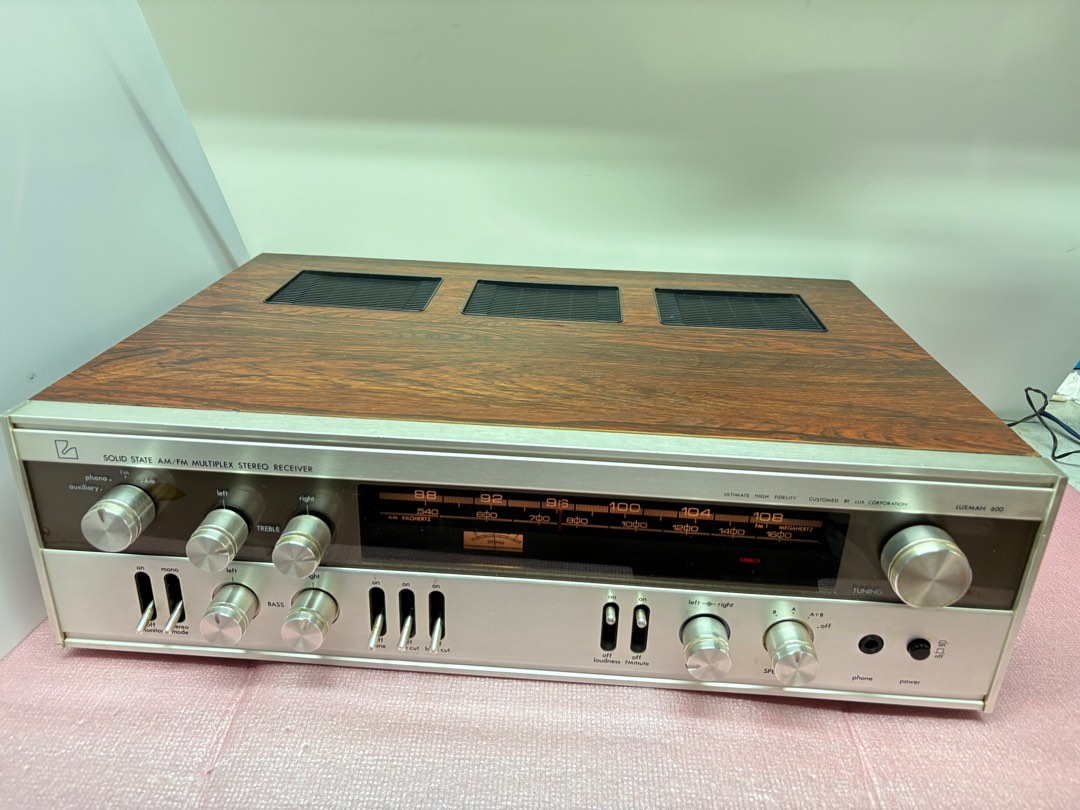 Luxman solid state receiver R600E II, Audio, Soundbars, Speakers & Amplifiers on Carousell