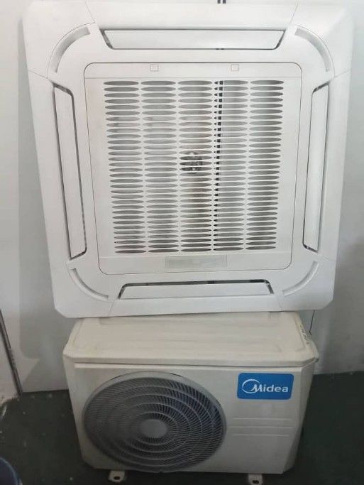 Midea Ceiling Cassette 1hp-5hp, TV & Home Appliances, Air Conditioners ...