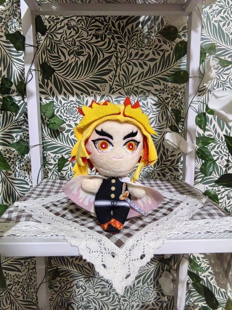 Mini Kyojuro Rengoku ( Demon Slayer : Kimetsu no Yaiba Anime ) Bag ...