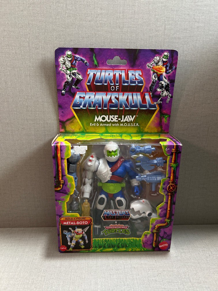 MOTU x TMNT crossover Mouse-Jaw, Hobbies & Toys, Toys & Games on Carousell